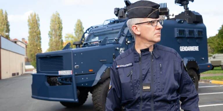 Le Centaure, nouveau blindé de la Gendarmerie, monte en puissance - L'Essor
